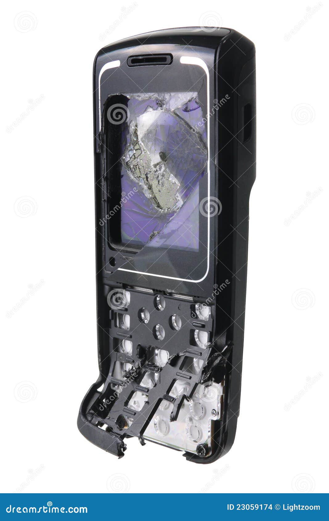Broken Mobile Phone stock photo. Image of telecommunication - 23059174