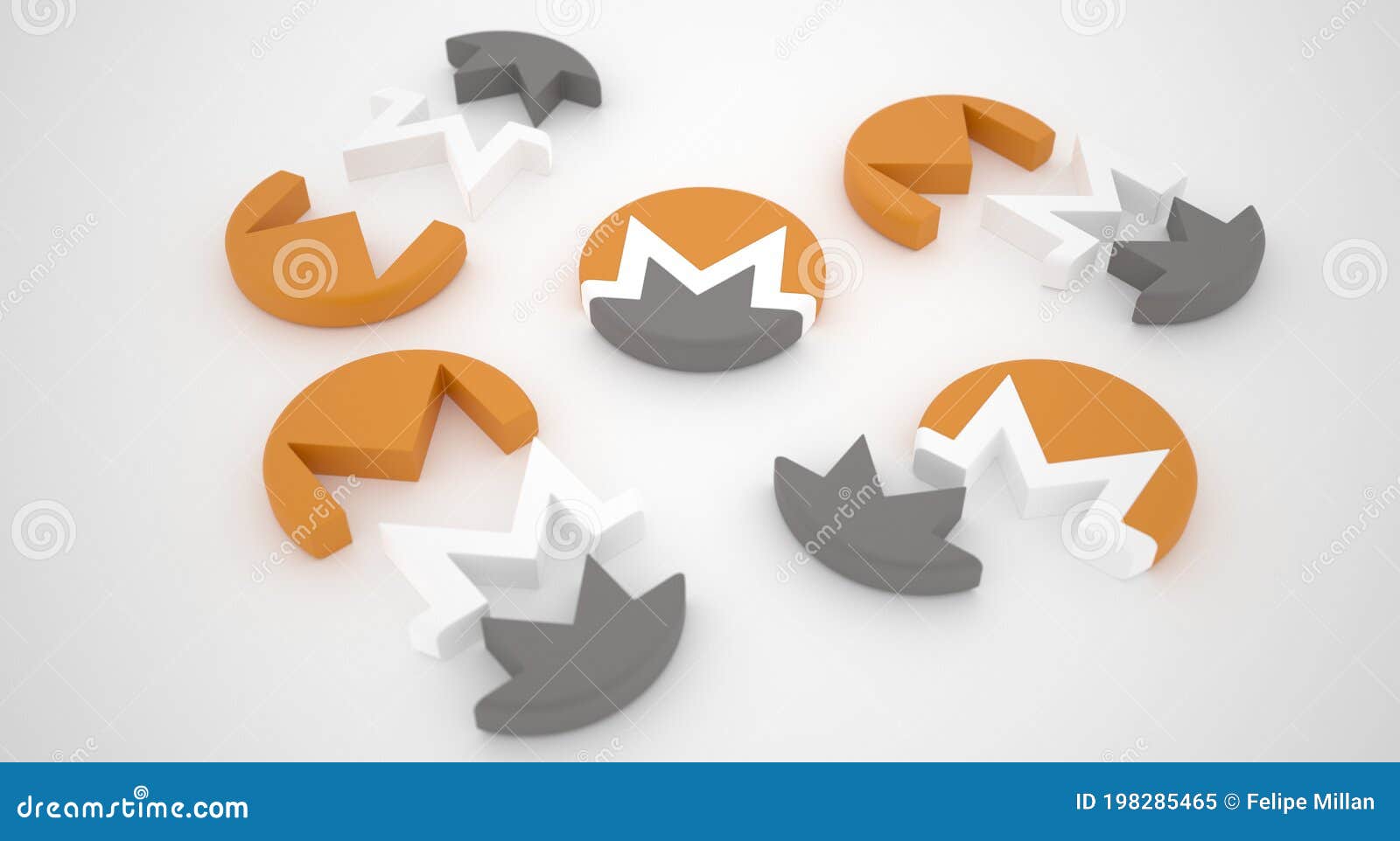 Monero Xmr Cryptocurrency Symbol A Tunnel From A Computer Program Code Programmer Strings Of