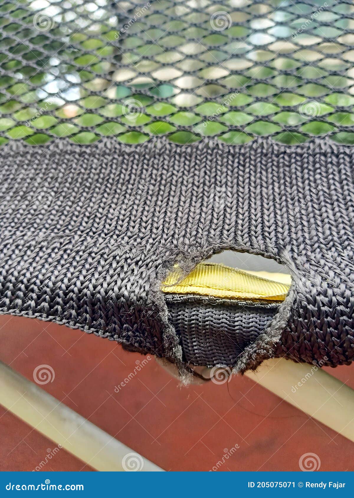 The broken net stock image. Image of clothing, pattern - 205075071