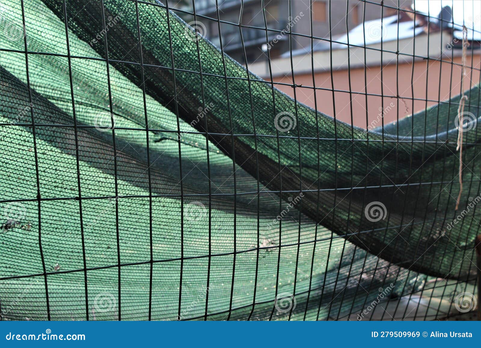 The broken net stock image. Image of enclosure, pattern - 279509969