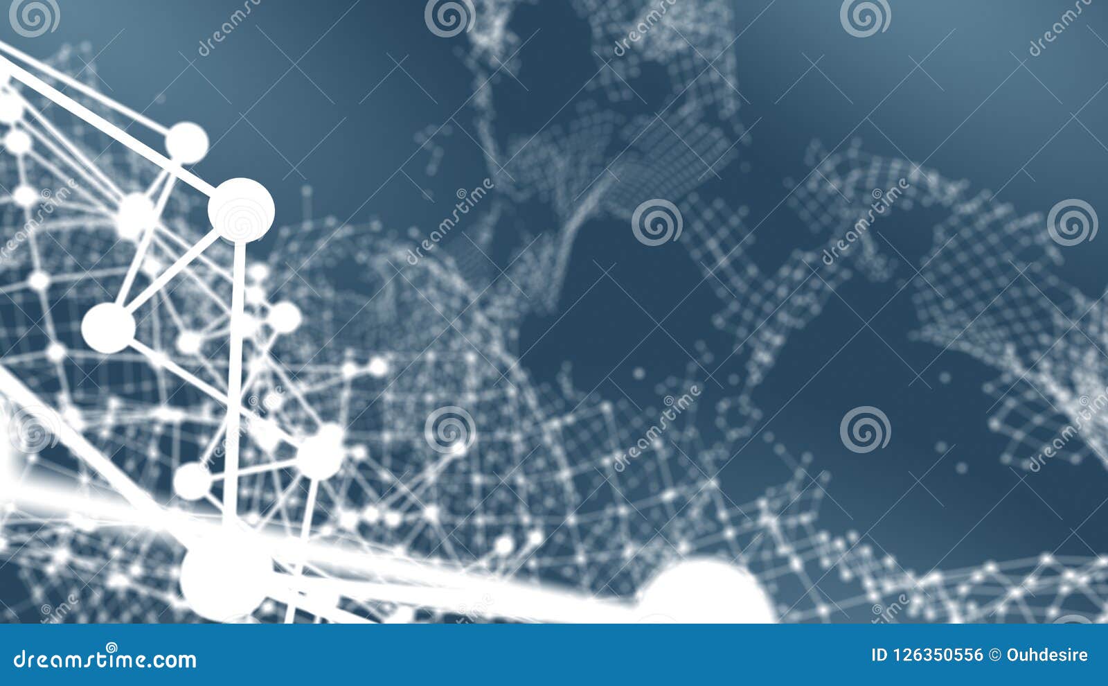 Broken Network Connection` Visualisation. Stock Photo - Image of bank ...