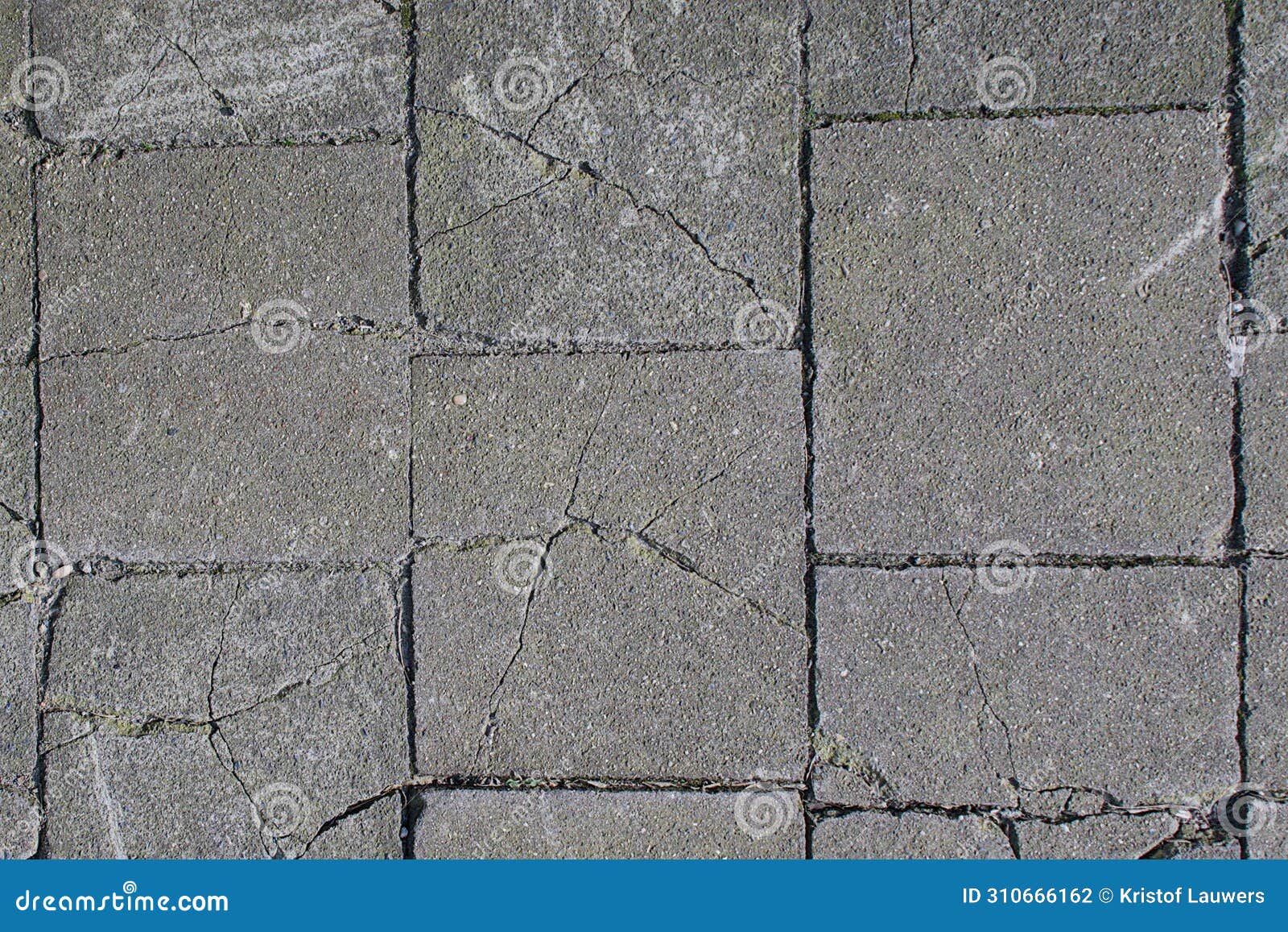 Cracked Paving Stones Background Stock Photo - Image of urbex, rabot ...