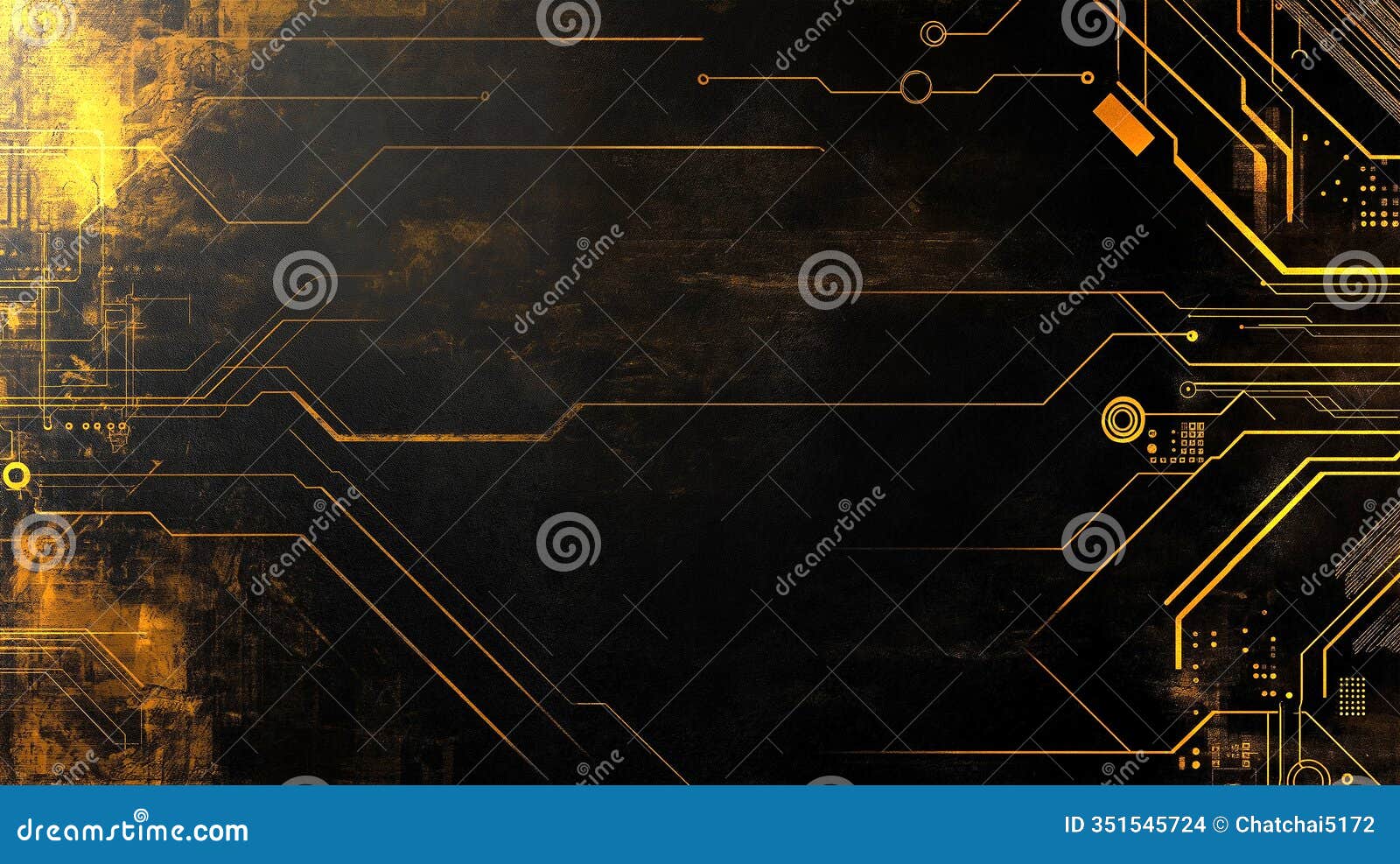 Broken Old Circuit Board Astract Background. Stock Photo | CartoonDealer.com #351545724