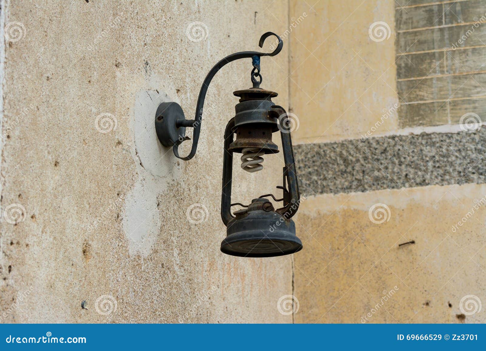 A broken old lamp stock image. Image of detail, brass - 69666529