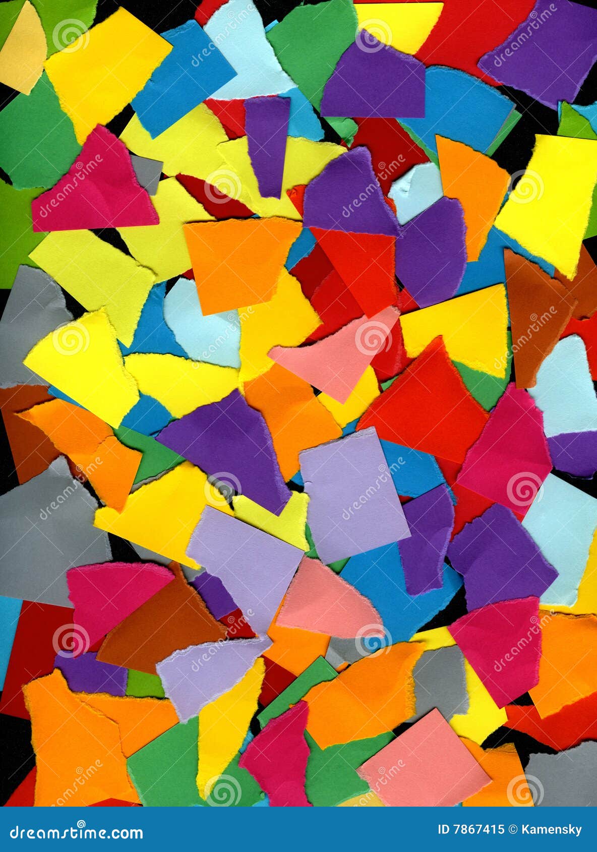 Broken paper stock image. Image of horizontal, designer - 7867415