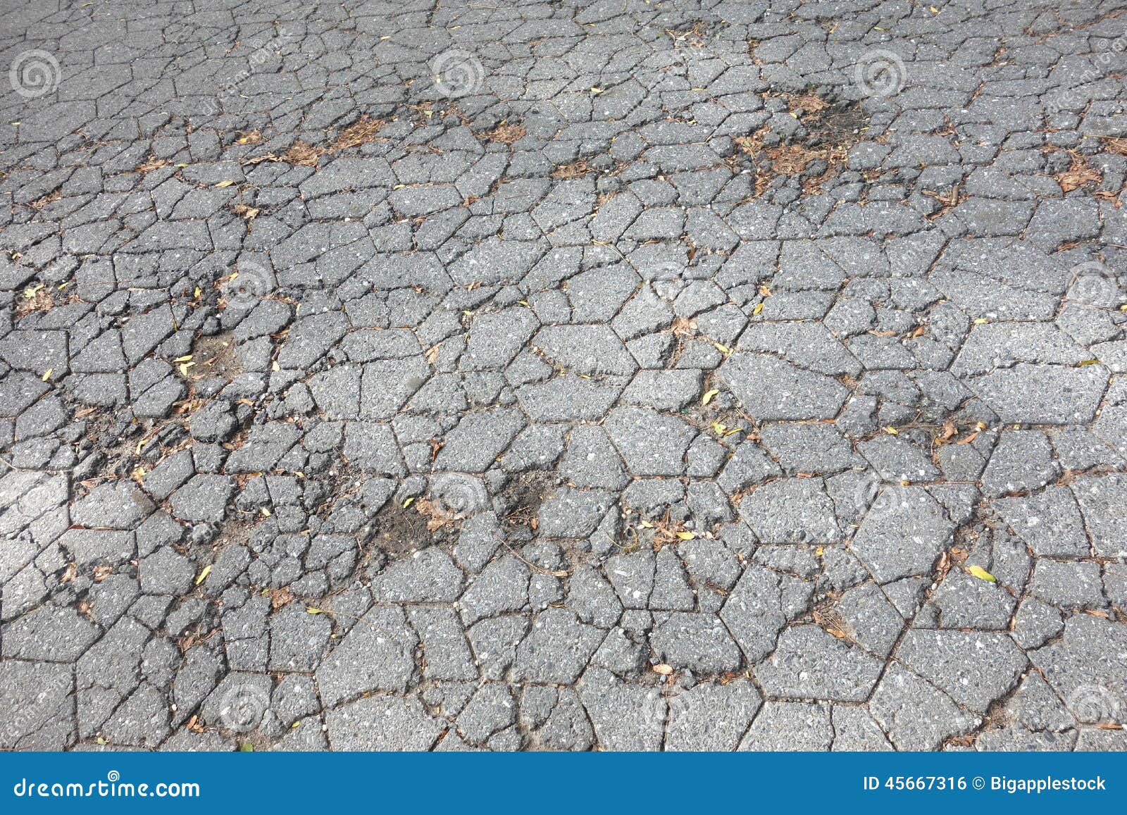 Broken Pavement stock photo. Image of road, pavement - 45667316