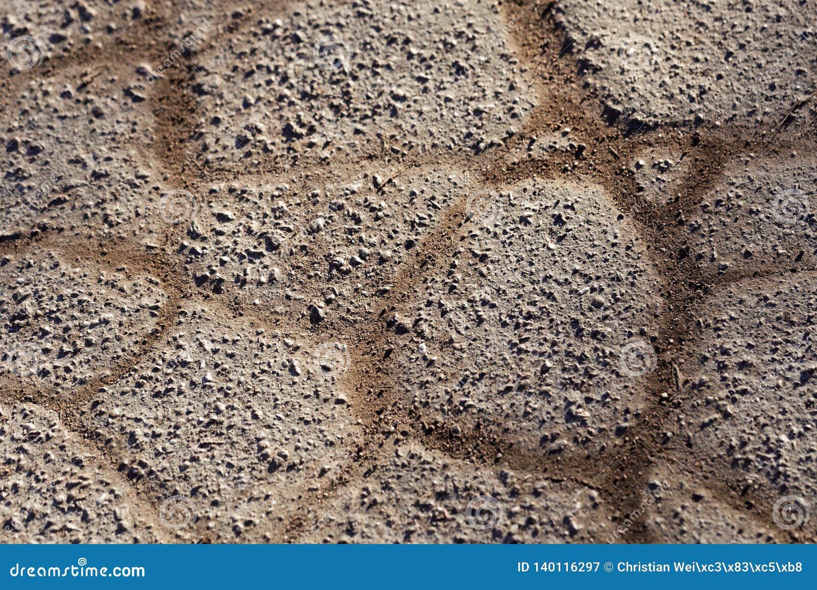 Broken pavement of a road stock image. Image of crushed - 140116297