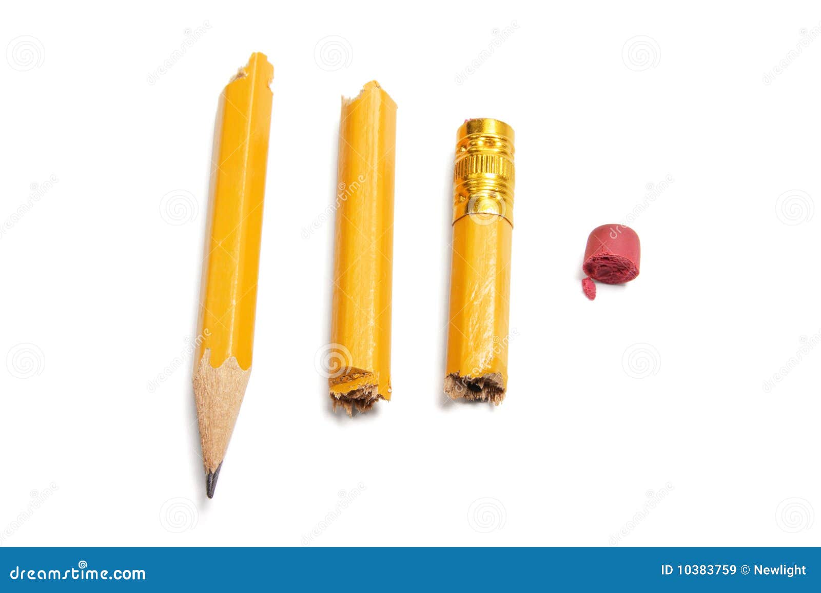 Broken Pencil stock image. Image of pressure, object - 10383759