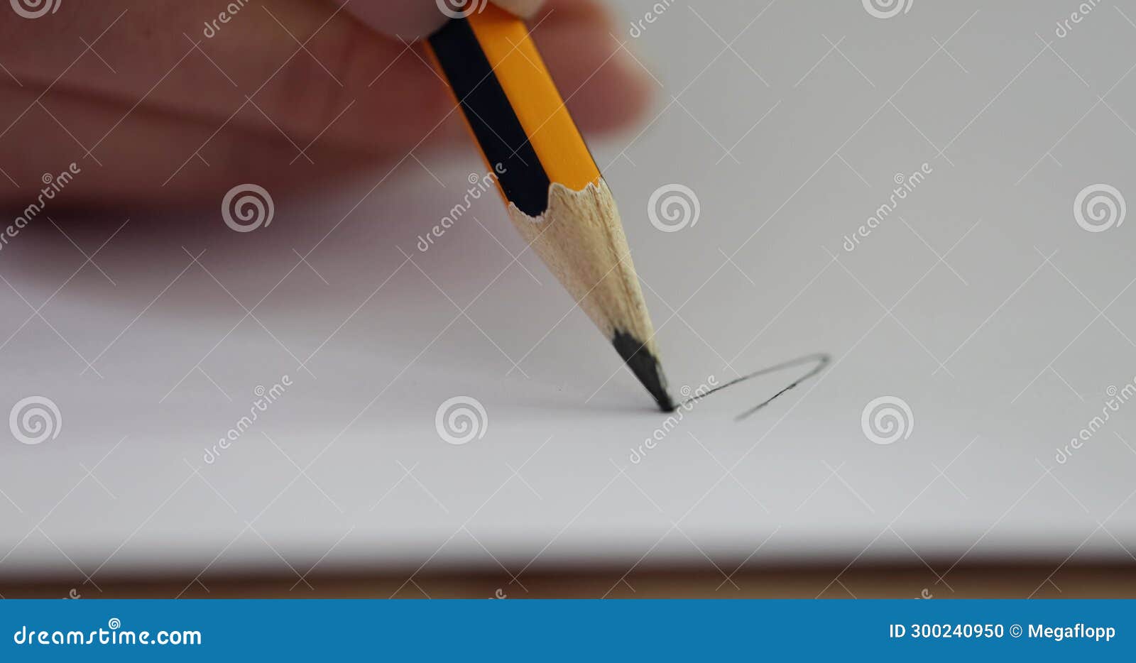 Broken Pencil Problem in Exam or Business Meeting or Interview Stock ...