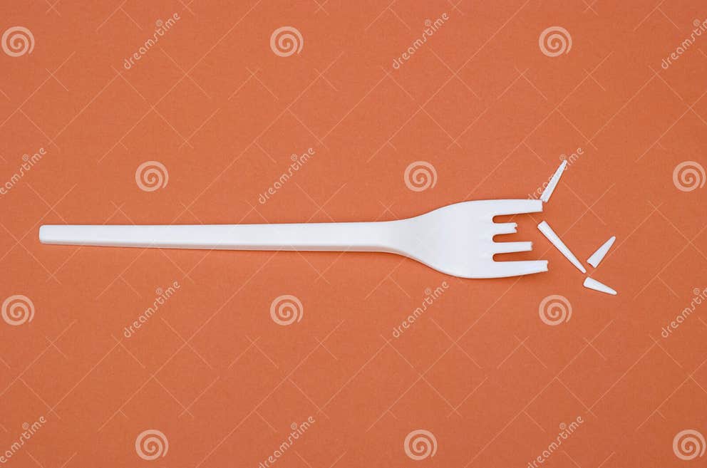 Broken fork stock photo. Image of broken, break, cracked - 30123234