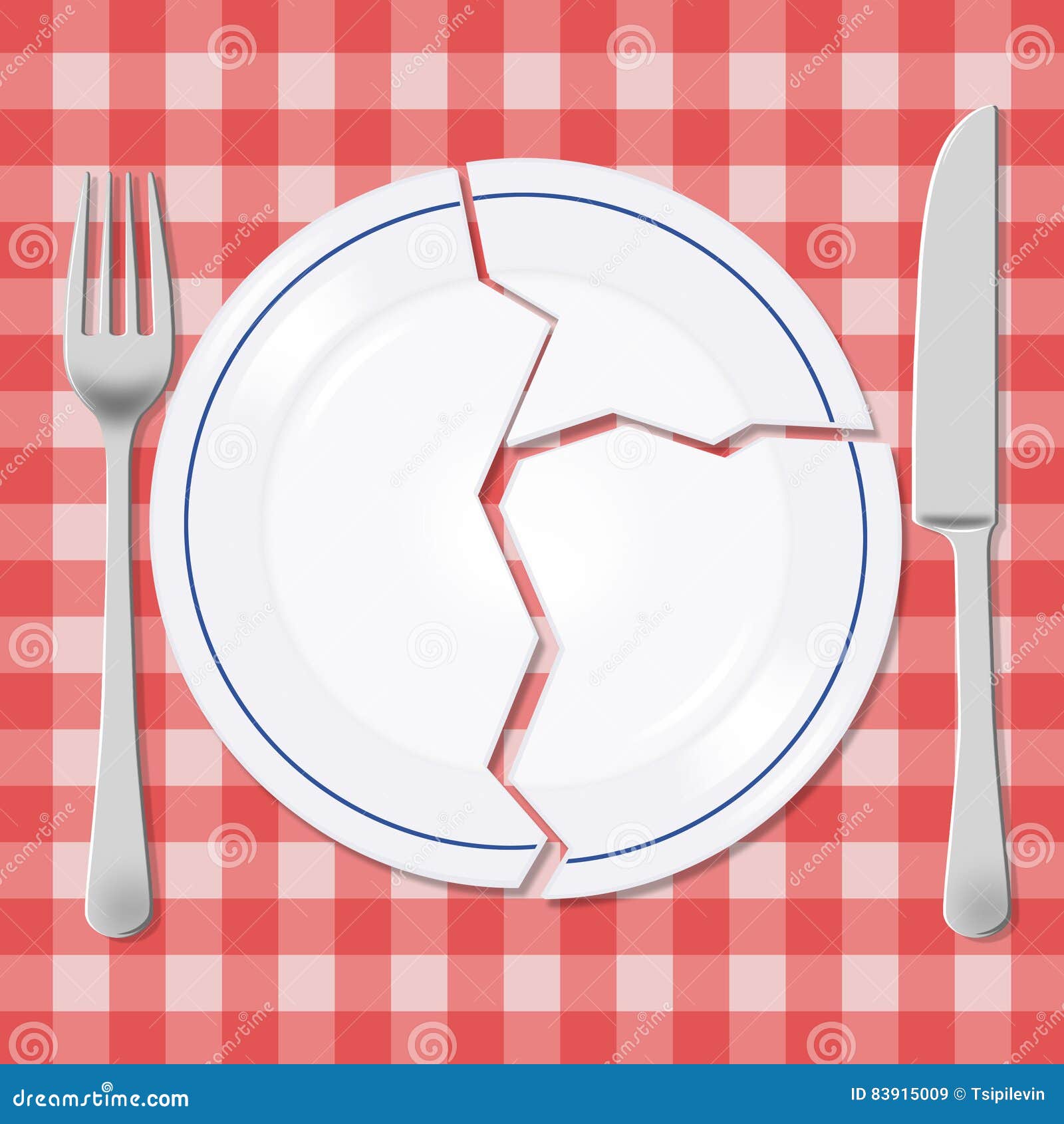 Broken Plate, Kintsugi Technique, Gold-filled Cracks Transforms The ...