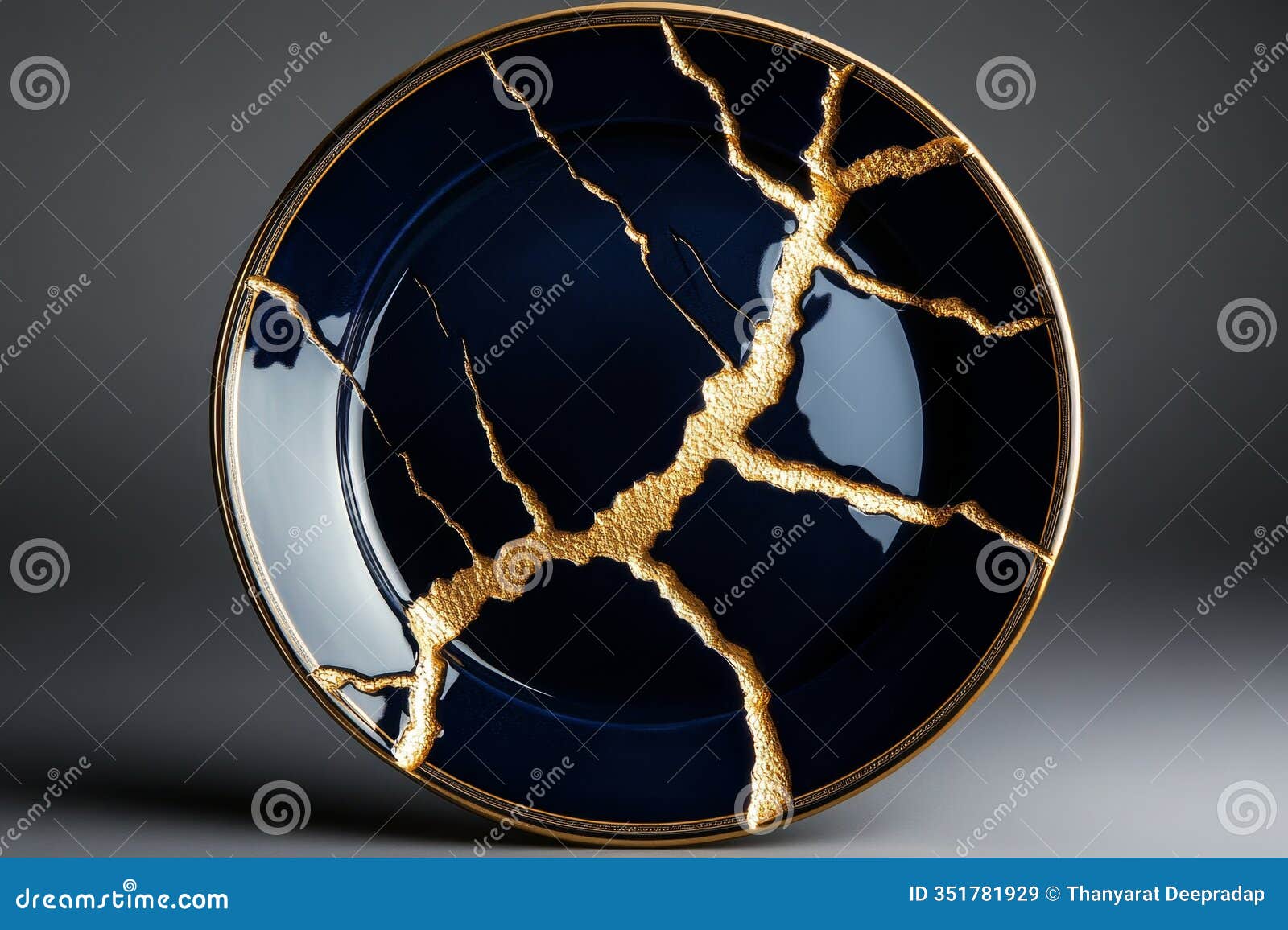 Broken Plate, Metaphor For Relationships, Fractured Bonds Mirrors The ...