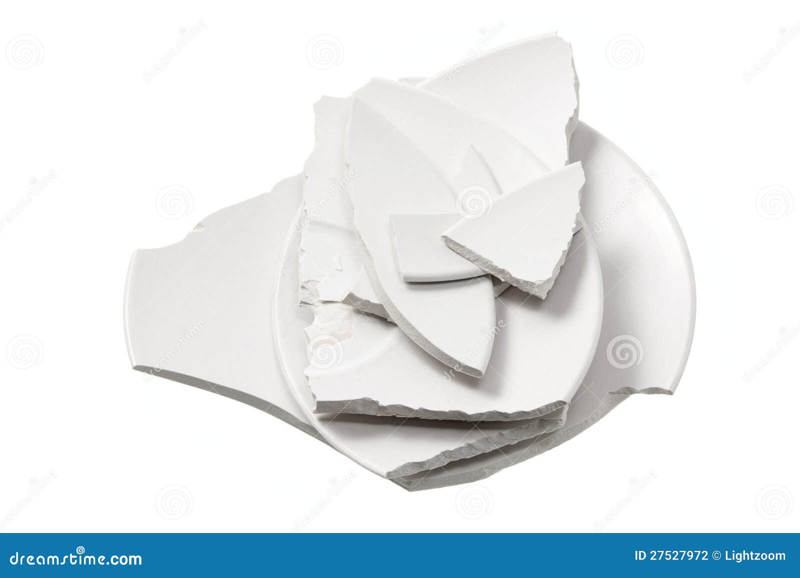 Broken Plates stock photo. Image of shot, porcelain, pieces - 27527972