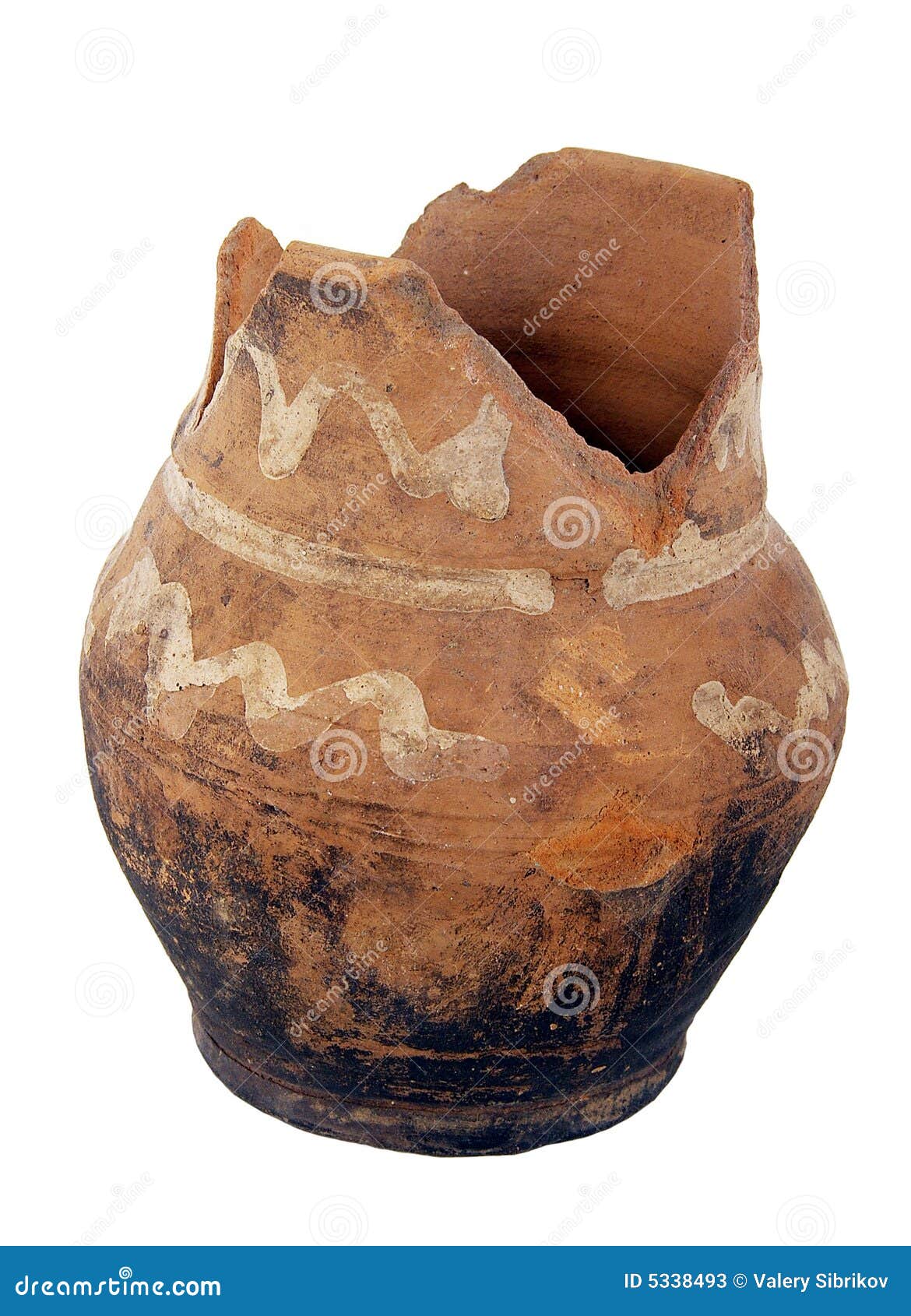 The broken pot stock image. Image of vase, object, ancient - 5338493