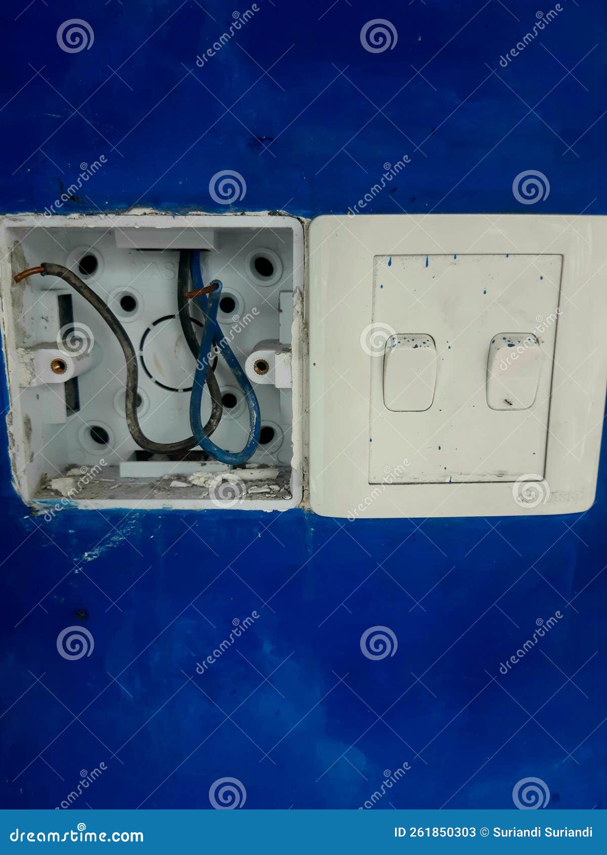 A Broken Power Socket on a Halte Bus Stock Image - Image of power ...