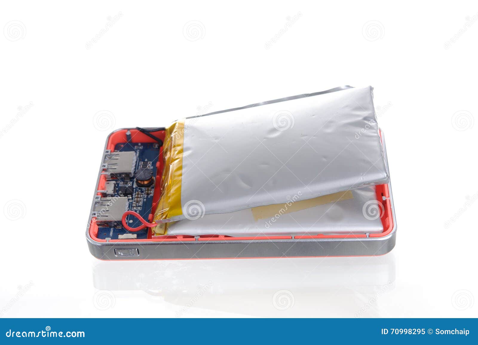 Broken Powerbank or Battery Bank Stock Image - Image of mobile ...