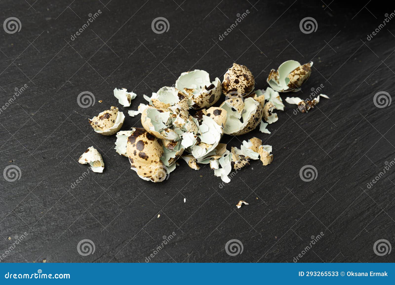 Broken Quail Egg Shell, Crushed Quail Eggshell, Calcium Supplement ...