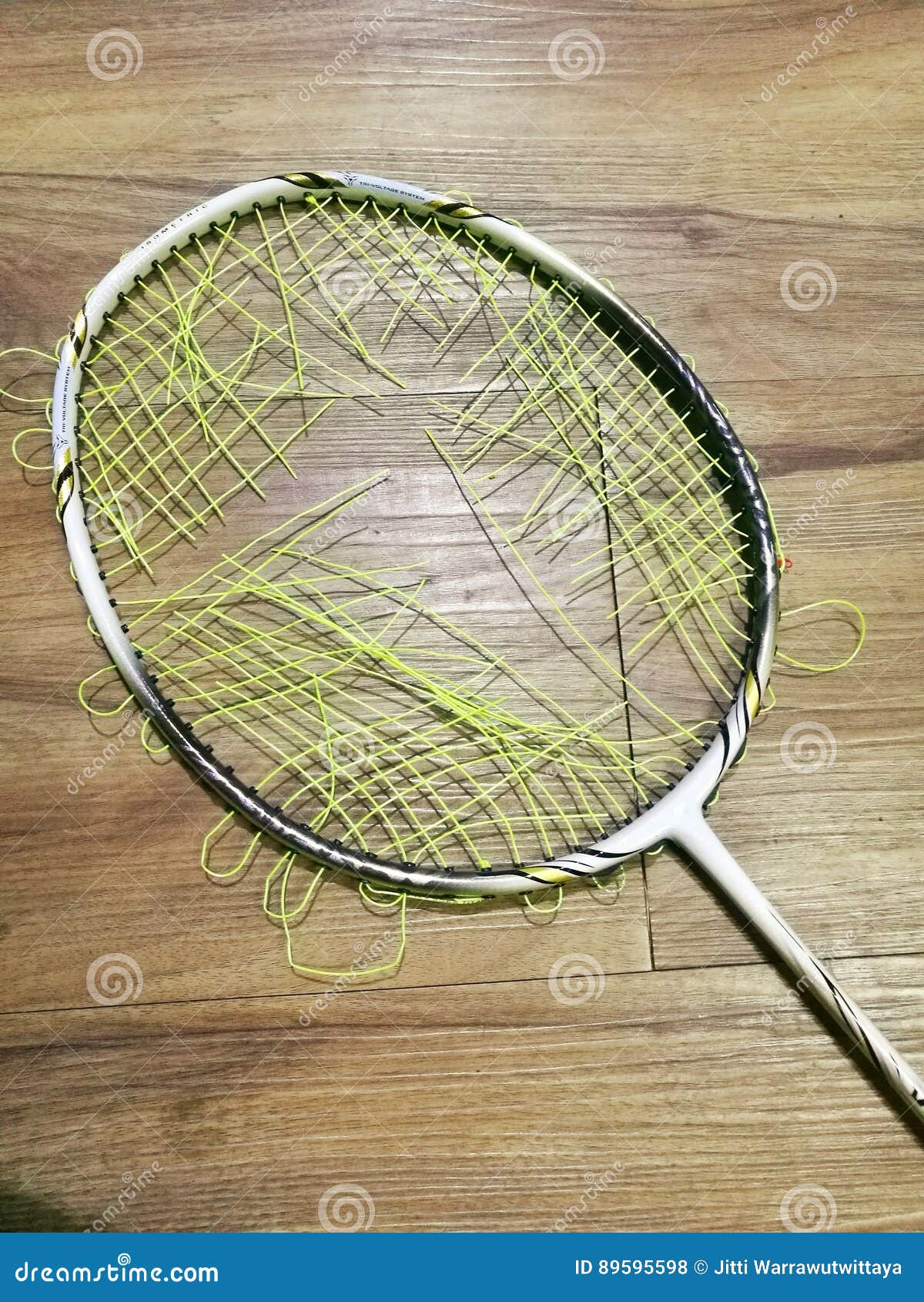 Broken racket stock photo. Image of badminton, break - 89595598