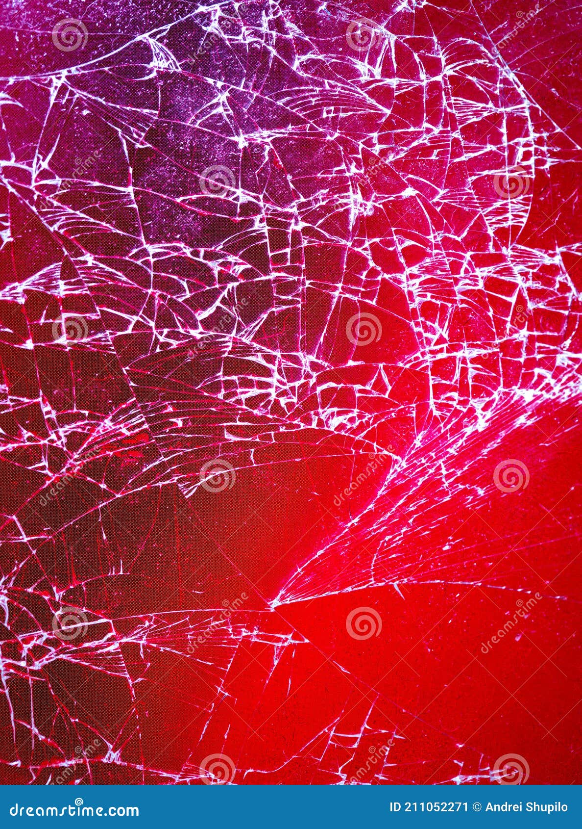 Broken Red Glass As Background Stock Image - Image of glass, crash ...