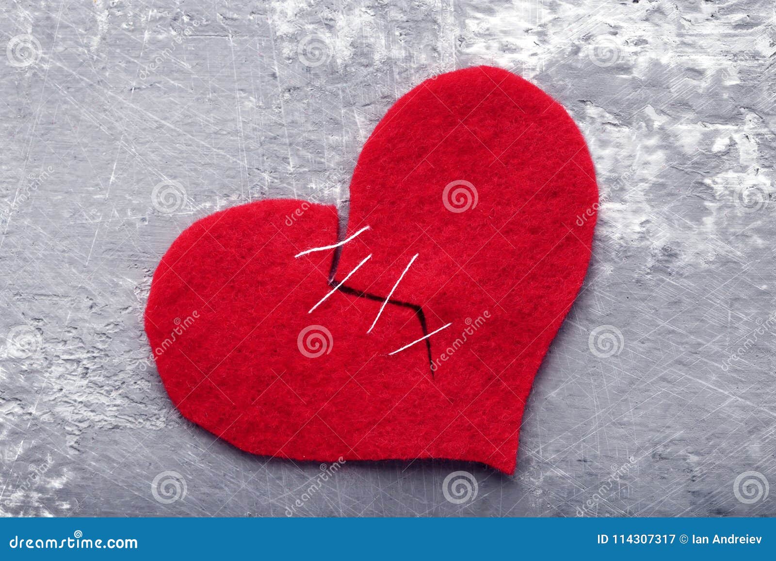 Broken red heart stock image. Image of emotion, health - 114307317