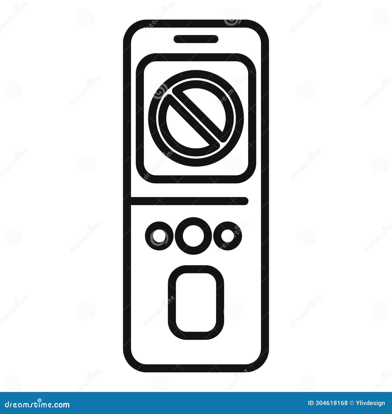 Broken Remote Control Icon Outline Vector. Repair Air Conditioner Stock ...