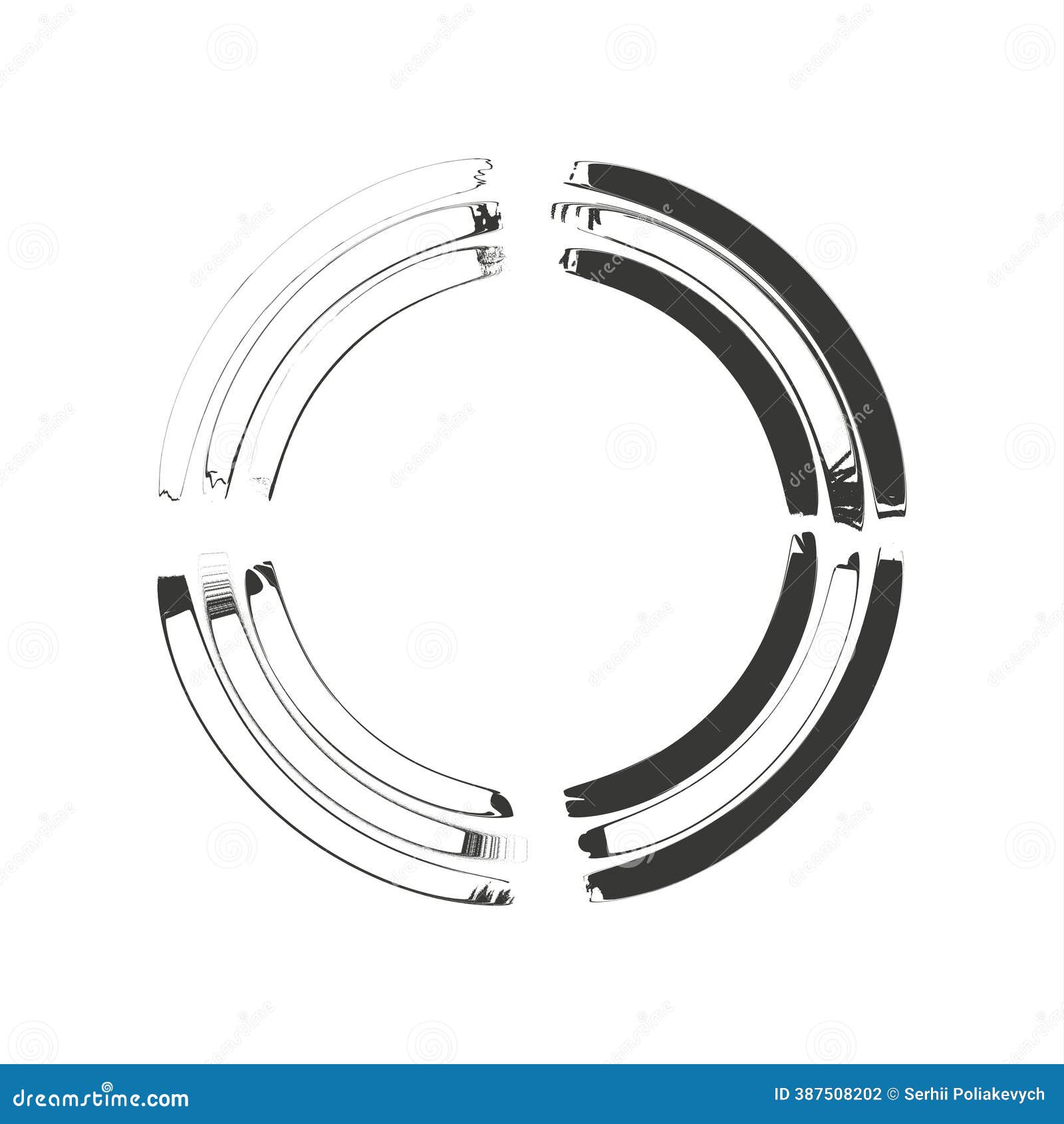 Segmented Circle, Circular Preloader, Buffer And Progress Bar ...