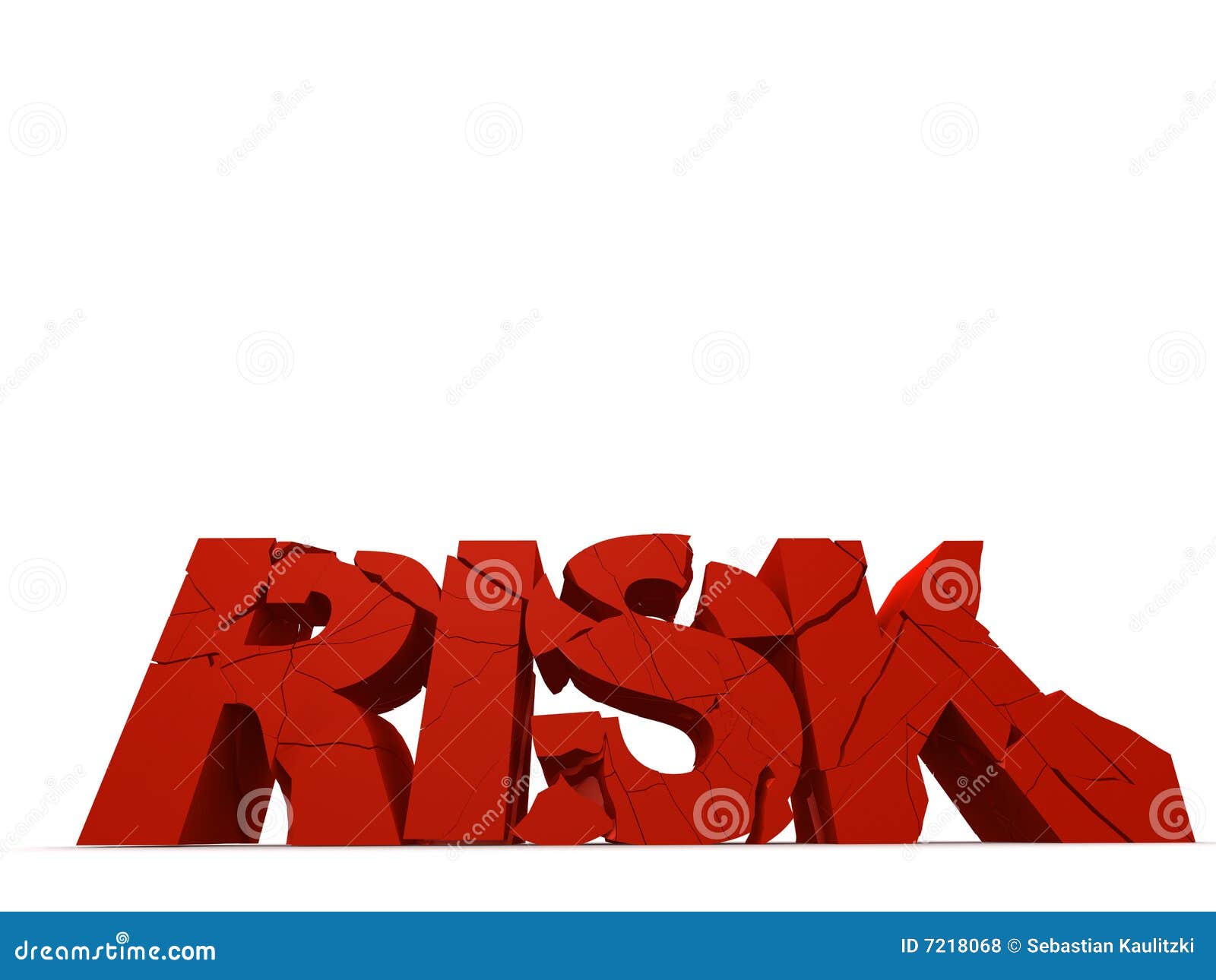 Broken risk stock illustration. Illustration of venture - 7218068