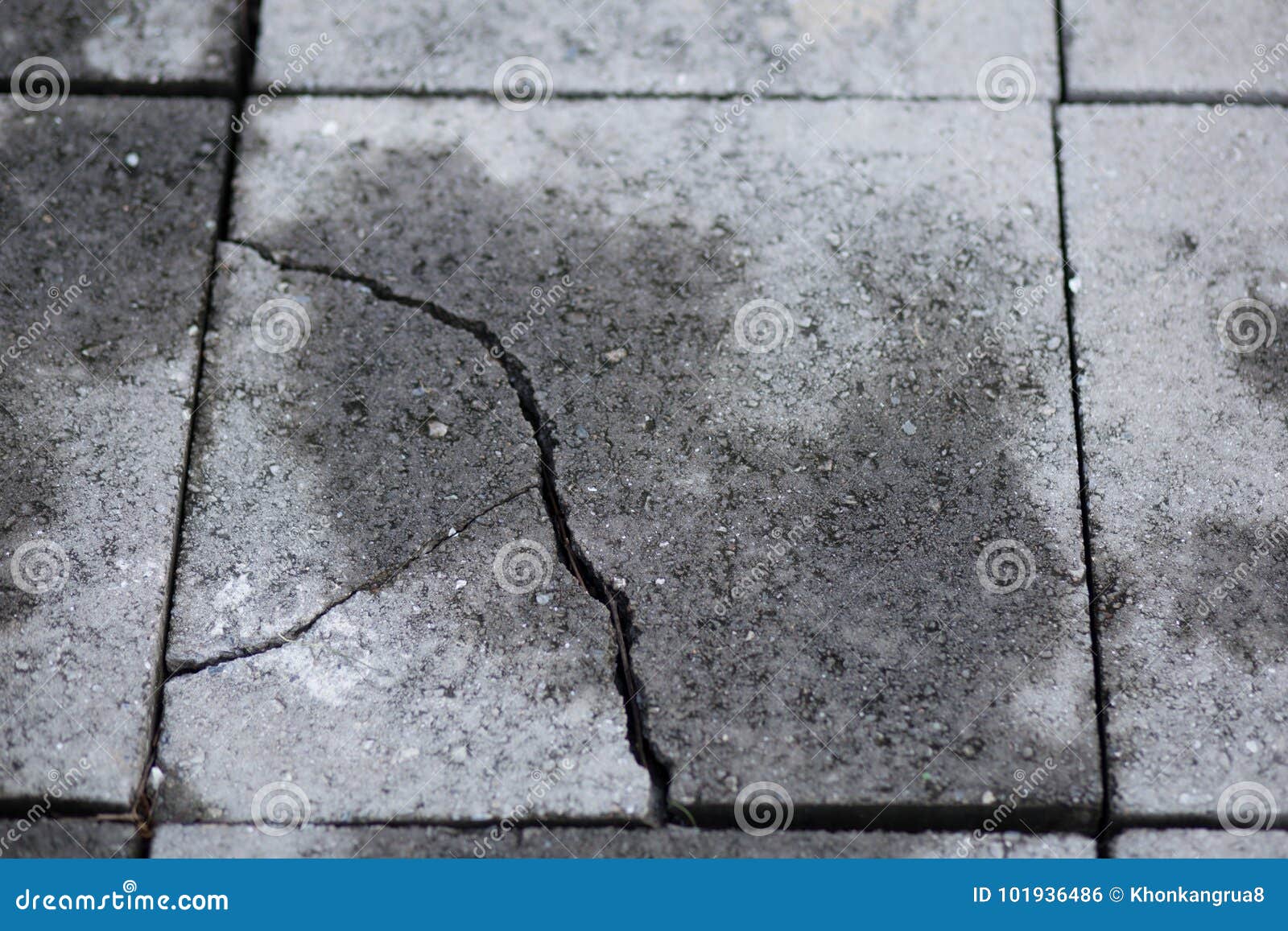 Broken road, broken ground stock photo. Image of dark - 101936486