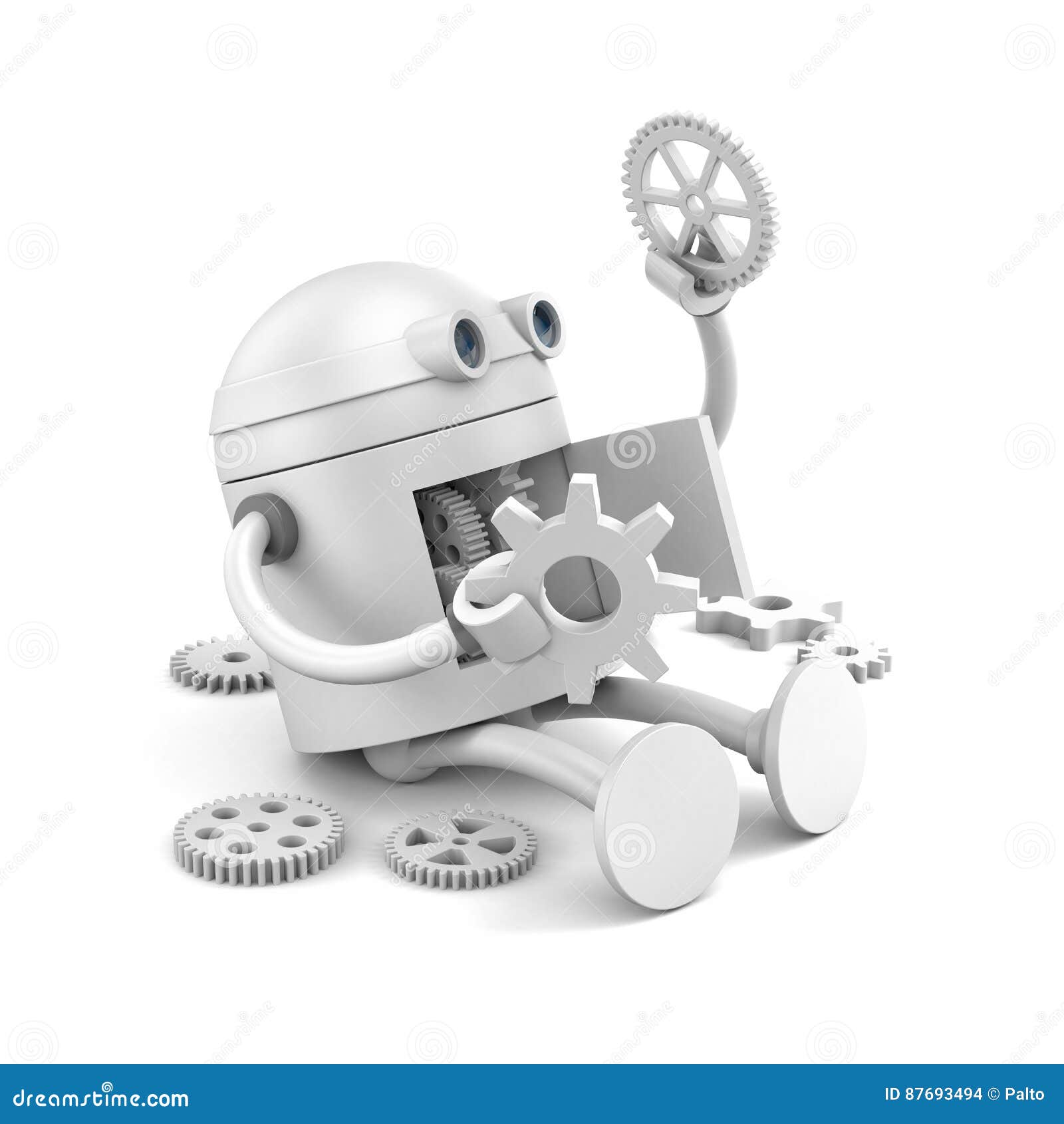 Broken Robot Considers the Details of Its Mechanism for Your Website ...