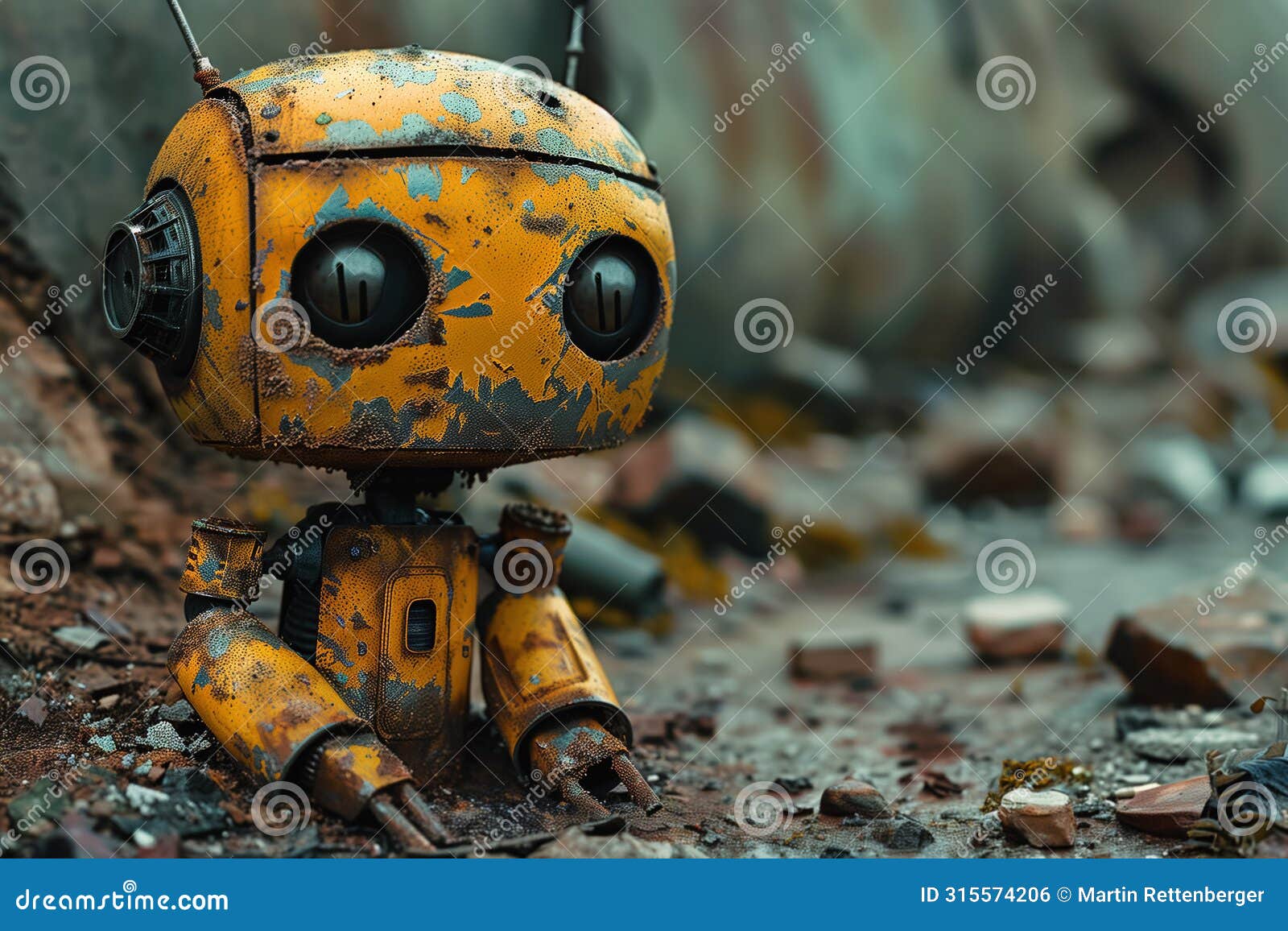 Dysfunctional Old Broken Clock. Generate AI Royalty-Free Stock Image ...