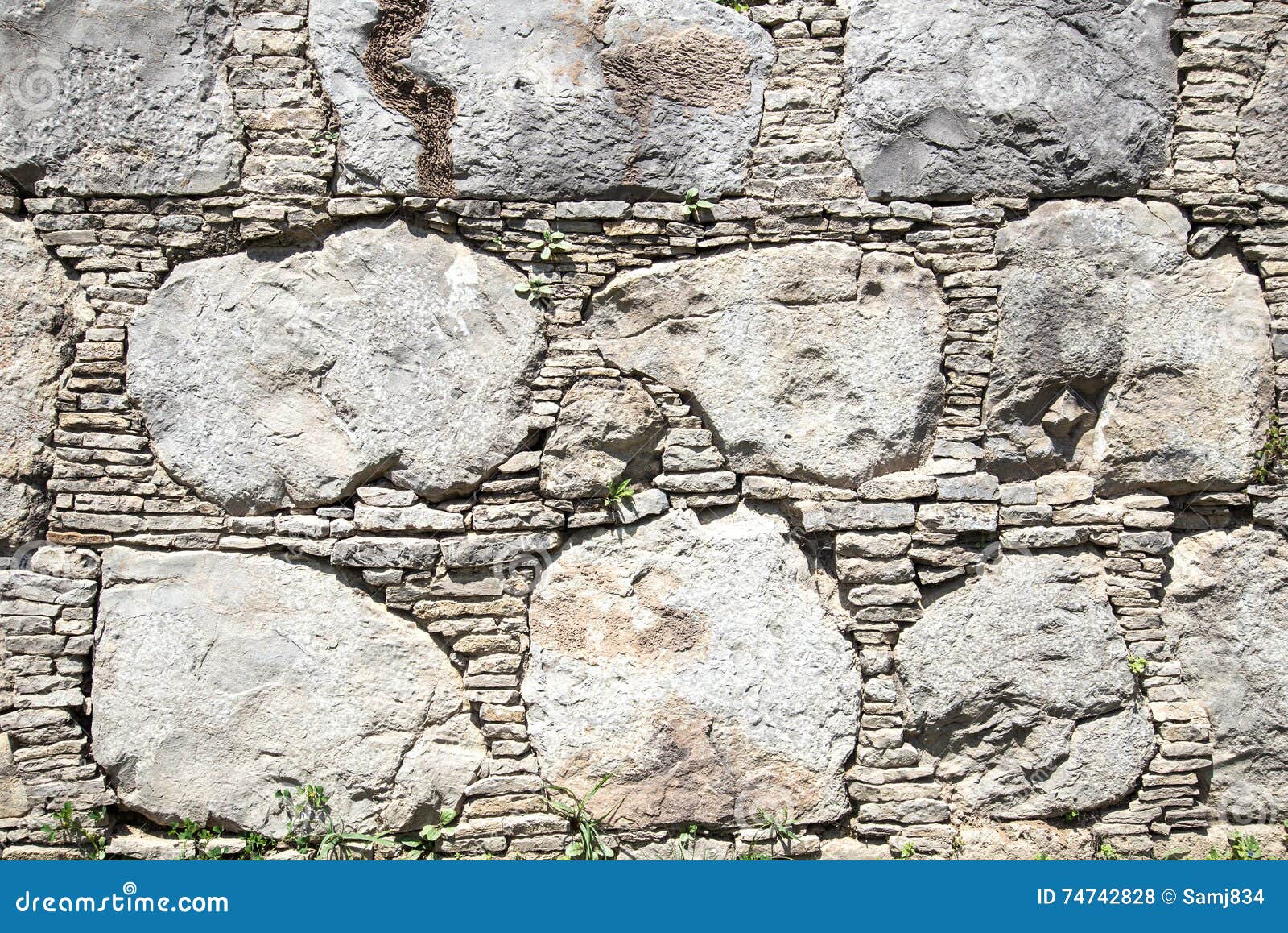 Broken Rock Texture Background Stock Photo - Image of detail, concrete ...