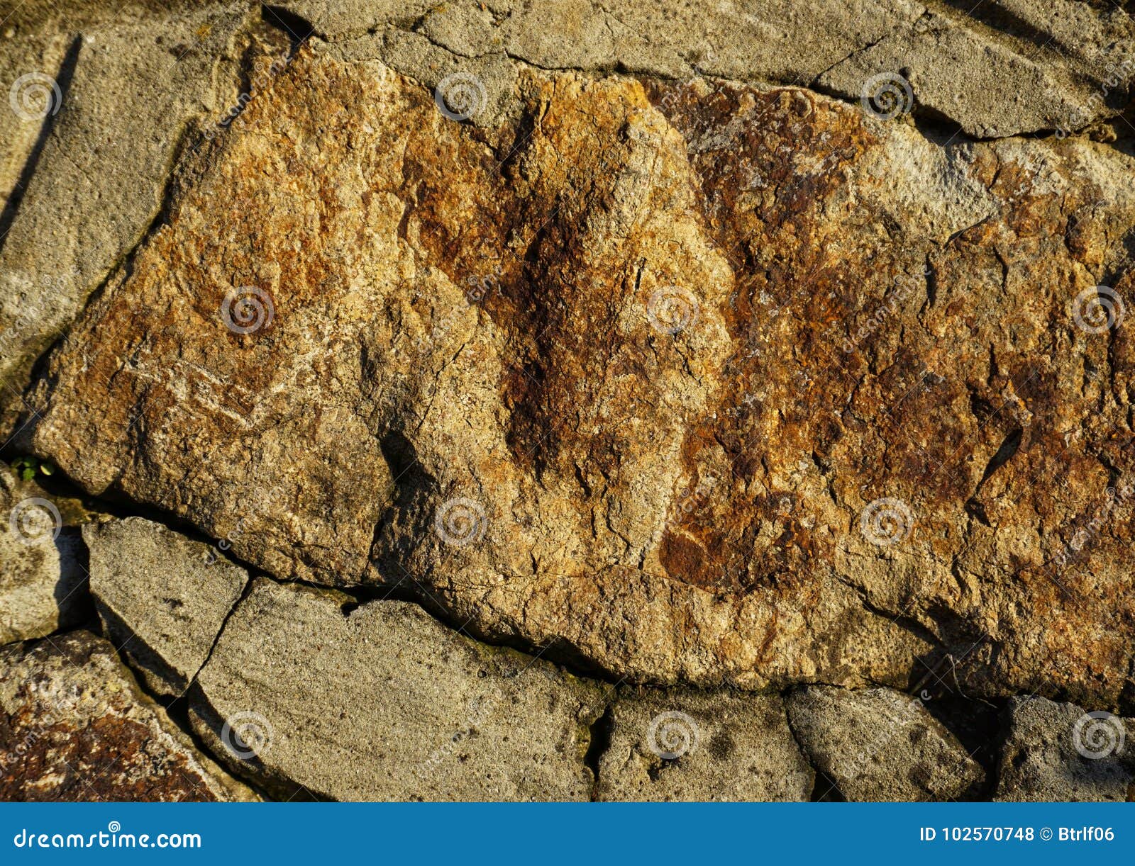 Stone texture stock photo. Image of erosion, broken - 102570748