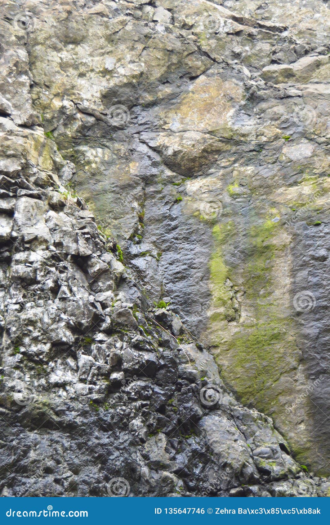 Broken rock textures stock photo. Image of built, crack - 135647746