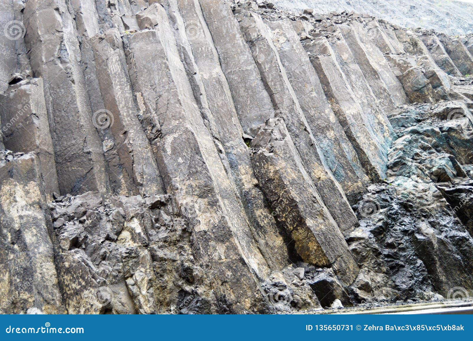 Broken rock textures stock image. Image of grungy, hard - 135650731