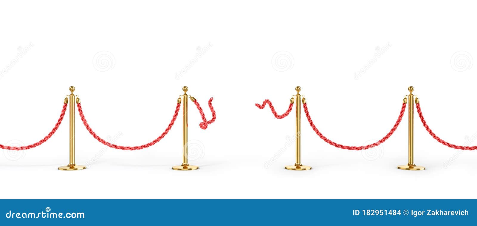 Broken Rope: Concept Of Failure And Breakage With Motion Blur And ...