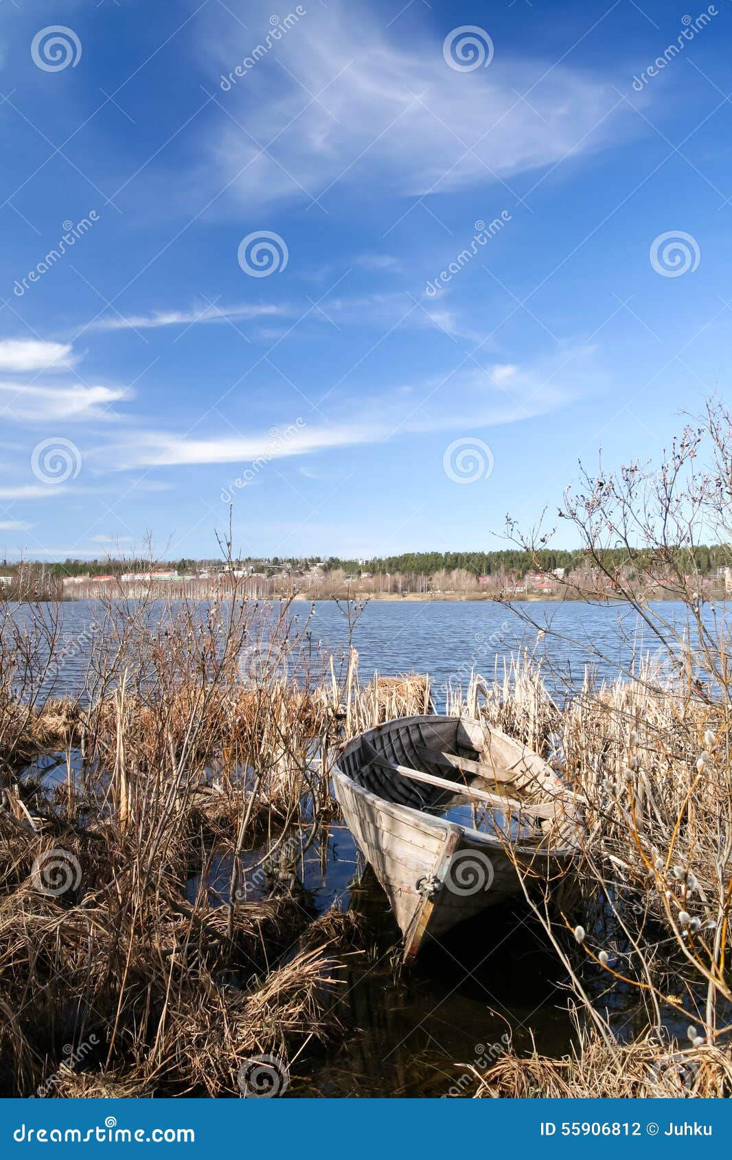 Broken row boat stock photo. Image of obsolete, empty - 55906812