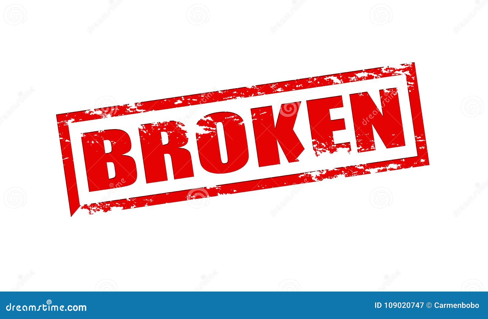 Broken Inside Tough Outside. Royalty-Free Stock Image | CartoonDealer ...