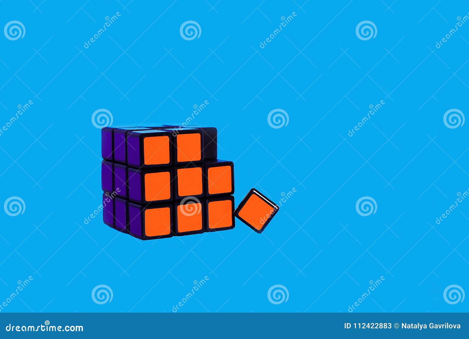 Broken A Cube Of Rubiks And A Part From It. Editorial Image ... Broken A Cube Of Rubiks And A Part From It. Editorial Image ...
