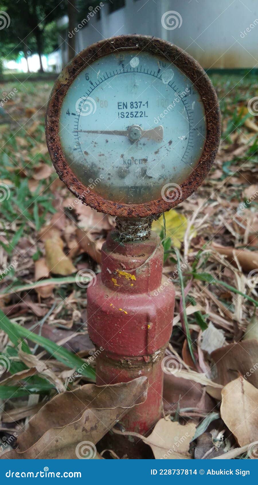 Broken and Rusty Water Meter Editorial Stock Image - Image of produce ...
