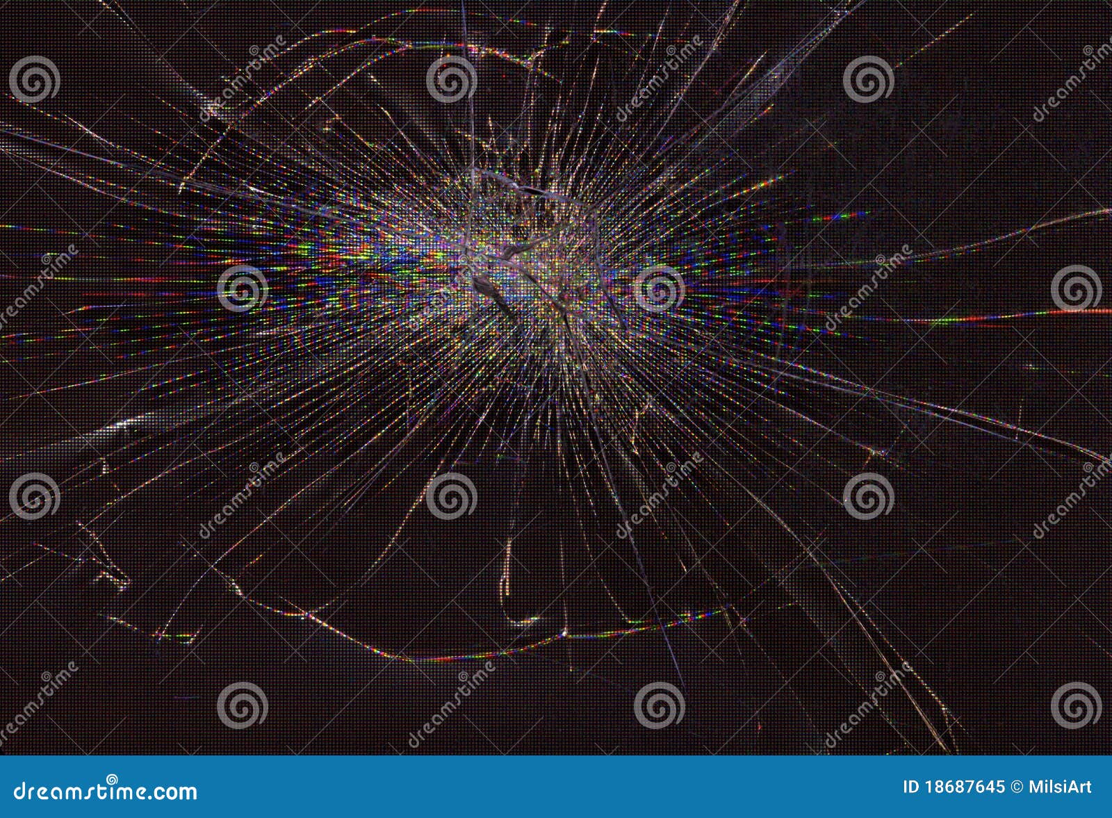 Broken screen stock image. Image of screen, shatter, crash - 18687645