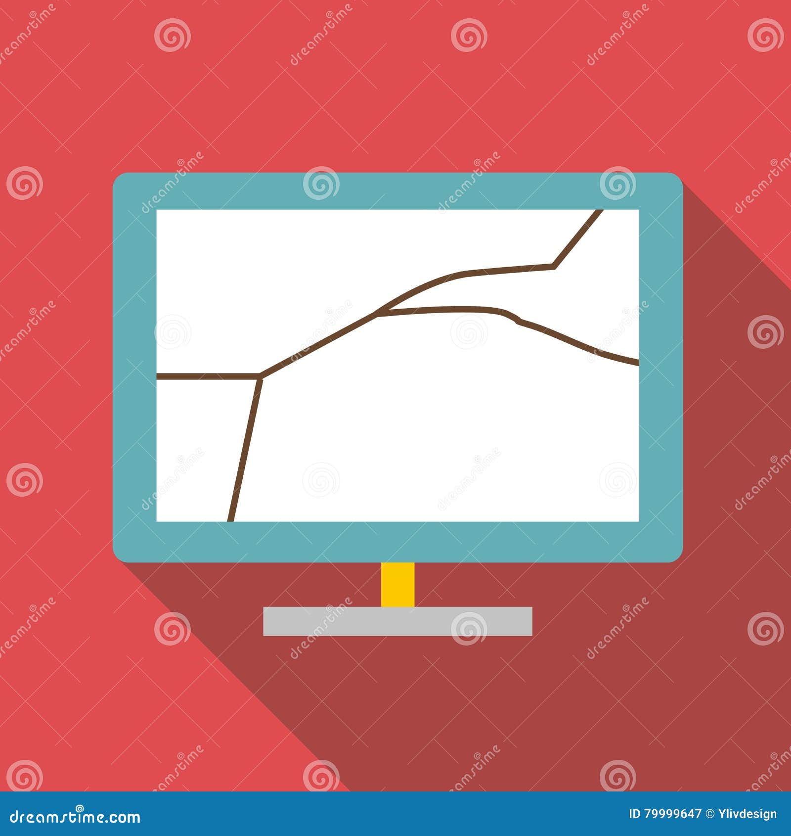 Broken Computer Icon