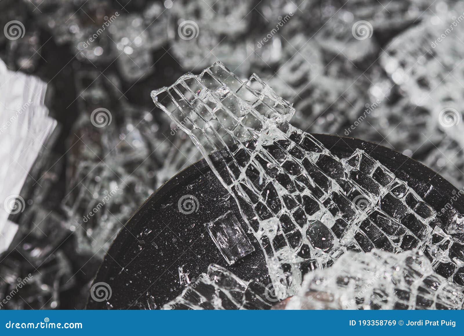 Broken Sharp Glass Pattern Texture Stock Image - Image of glass, macro ...