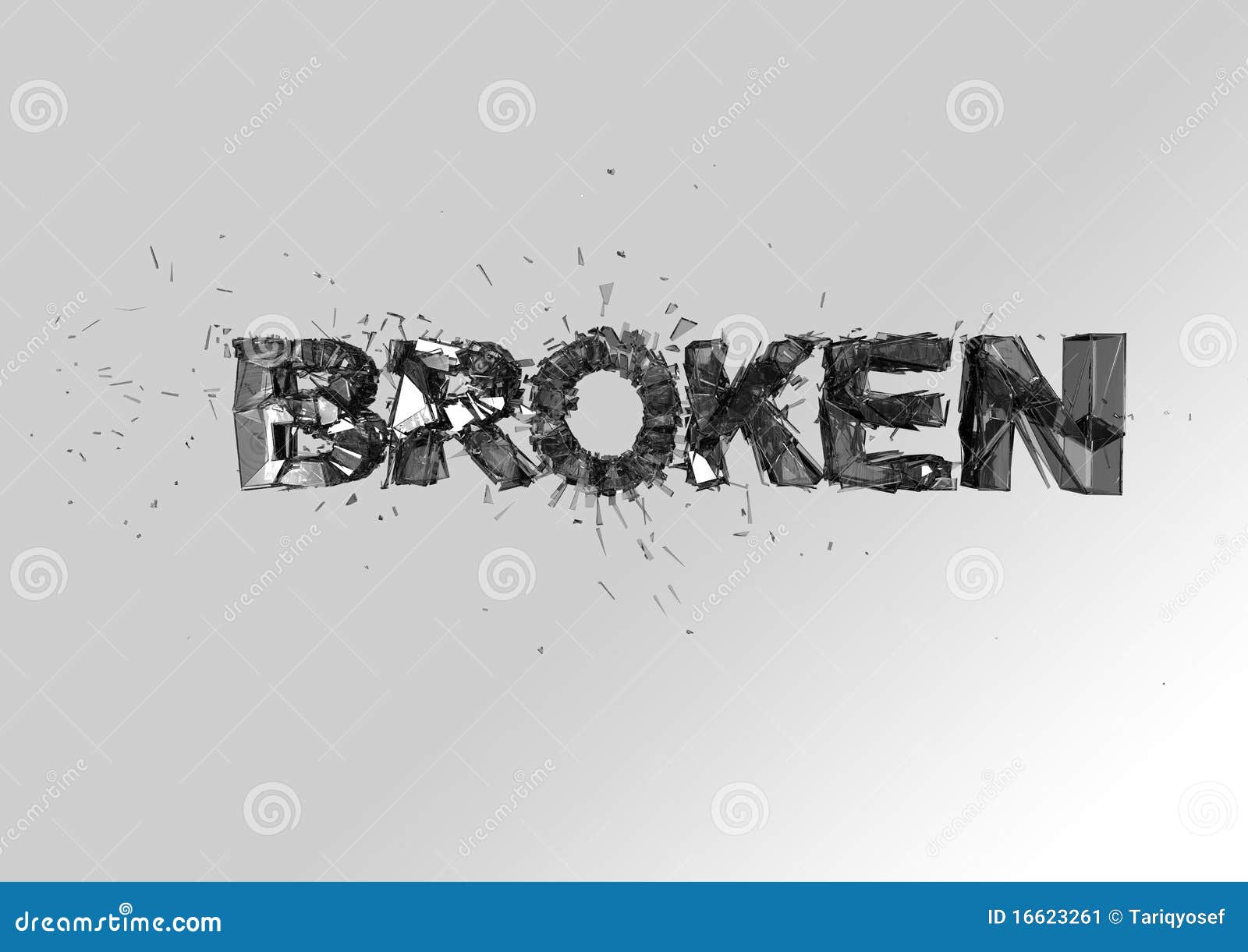Broken shattered stock illustration. Illustration of abstract - 16623261