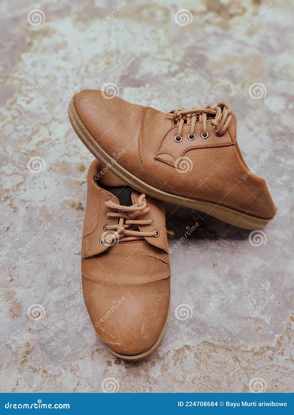 The broken shoes brown man stock photo. Image of footwear - 224708684