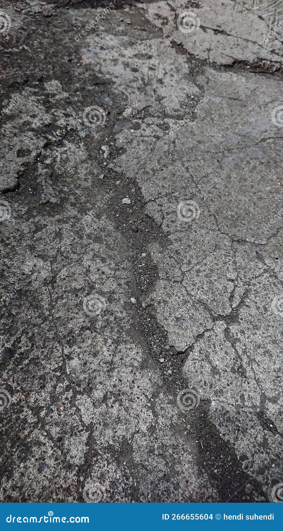 Broken Sidewalk Curb With Exposed Rebar And Jagged Edges That Could ...