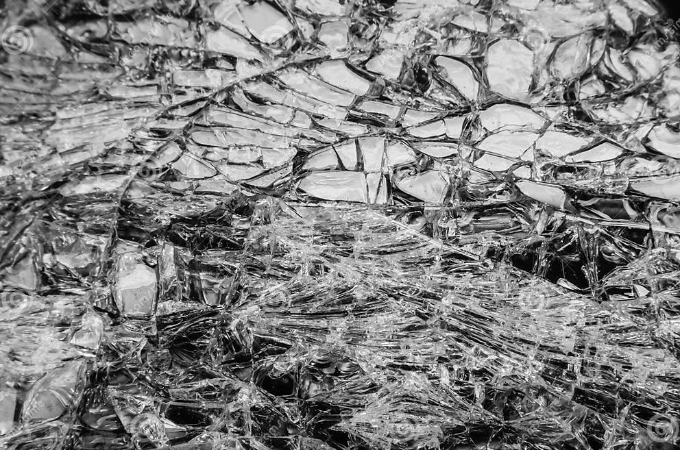 Broken LED Smartphone Texture. Stock Photo - Image of visual, crash ...