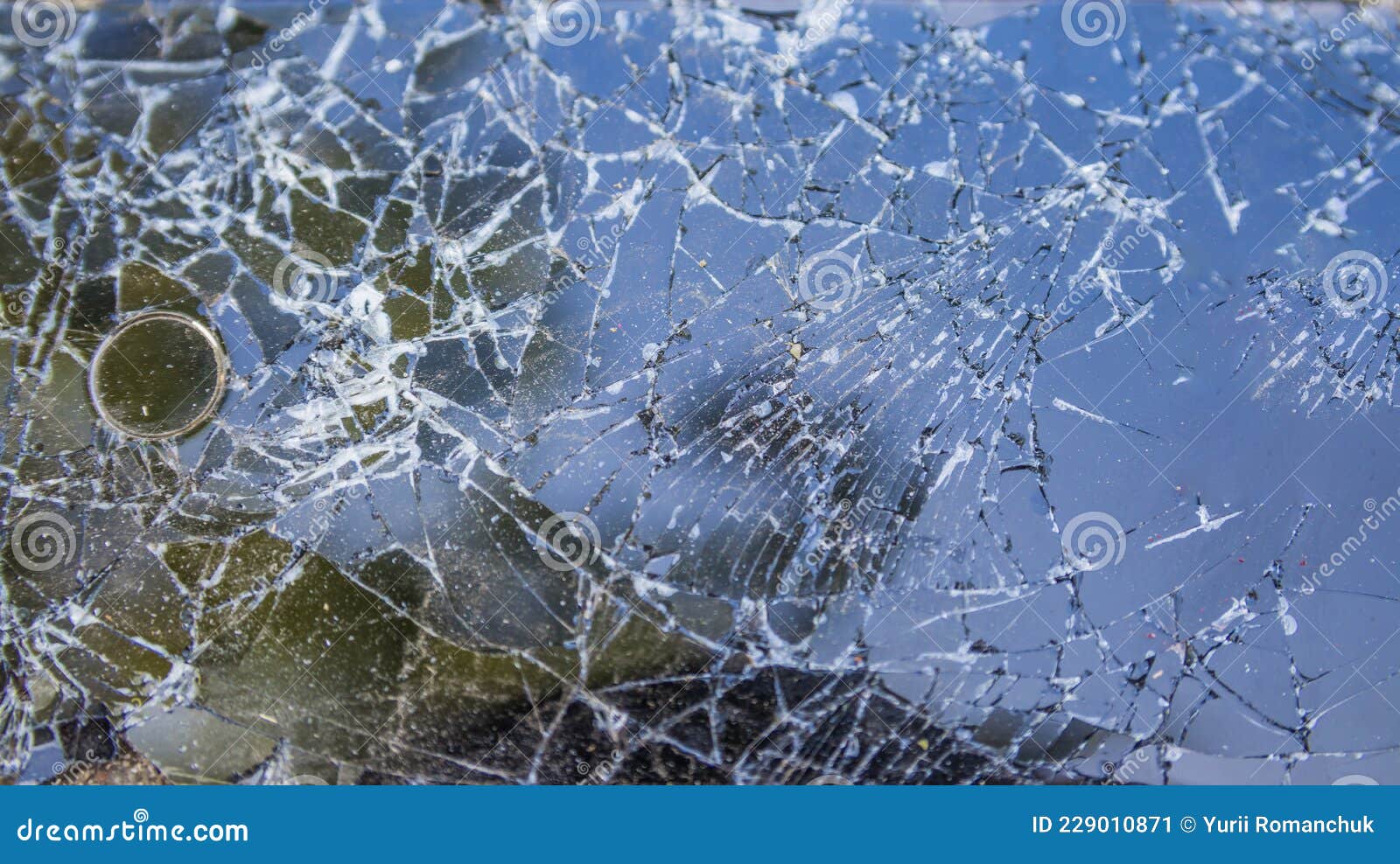 Broken Smartphone. Mobile Phone with a Broken Camera Stock Image ...
