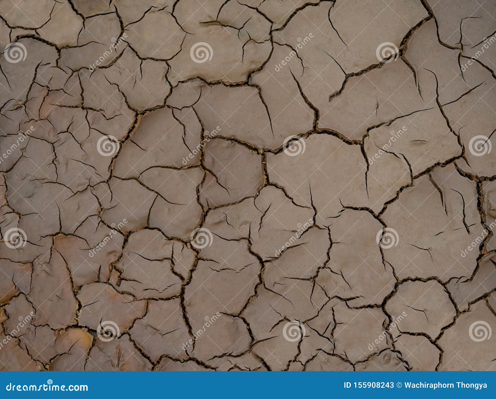 Broken Soil Cracked Ground. Ground Texture Background Stock Image ...
