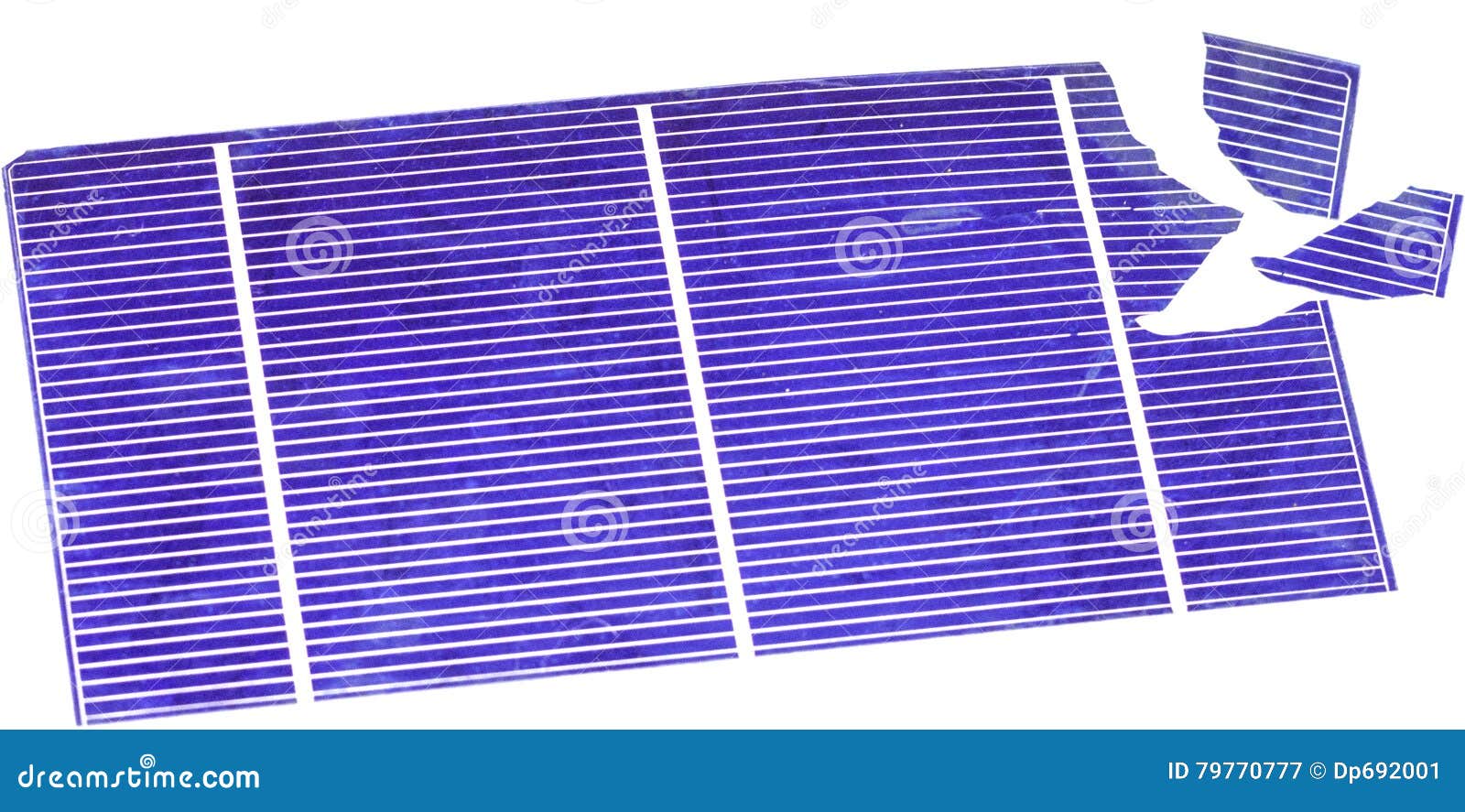 Broken Solar Cells stock image. Image of cells, energy - 79770777