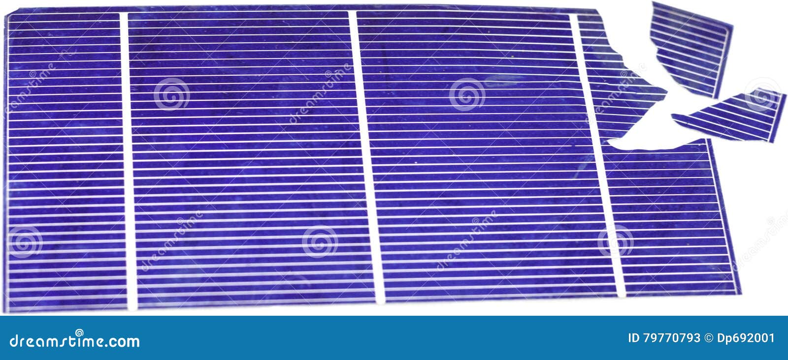 Broken Solar Cells stock image. Image of solar, electricity - 79770793